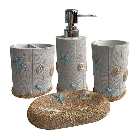 Click here for Sweet Home Collection 4-pc. Ocean Bath Accessory S... prices