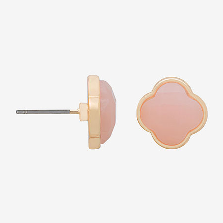 Click here for Bijoux Bar Delicates Gold Tone 12mm Clover Stud Ea... prices