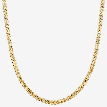 Click here for Made in Italy Womens 14K Gold Over Silver 18 Inch... prices