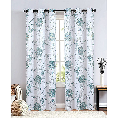 Click here for Regal Home Hendrix Grommet Top Blackout Set of 2 C... prices