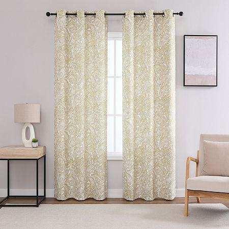 Click here for Regal Home Hardy Grommet Top Blackout Set of 2 Cur... prices