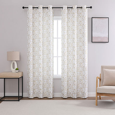 Click here for Regal Home Colin Grommet Top Blackout Set of 2 Cur... prices