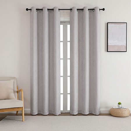 Click here for Sarah Grommet Top Blackout Set of 2 Curtain Panel... prices