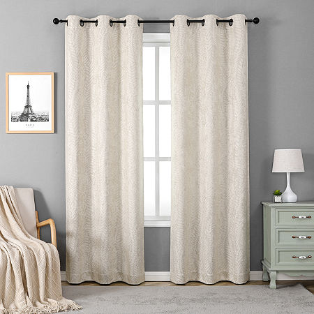 Click here for Regal Home Joelle Embossed Grommet Top Energy Savi... prices