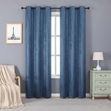 Click here for Regal Home Joelle Embossed Grommet Top Energy Savi... prices