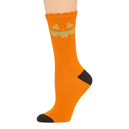 Click here for Mixit Halloween Womens 1 Pair Crew Socks  4-10  Or... prices