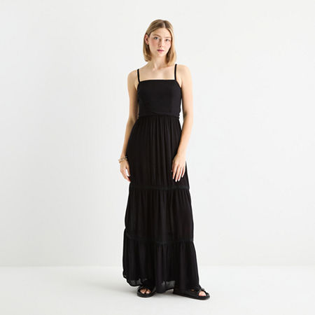 Click here for Secret Charm Womens Sleeveless Juniors Maxi Dress... prices