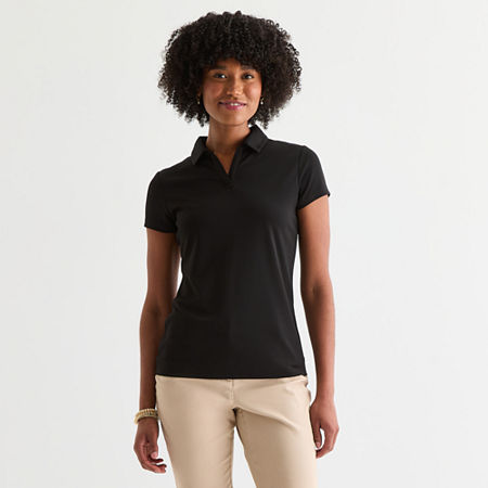 Click here for IZOD Performance Womens Juniors Short Sleeve Polo... prices