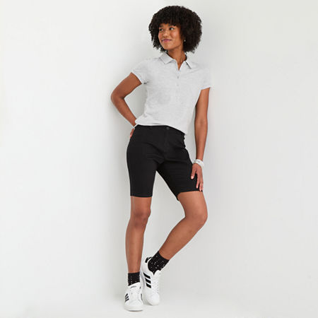 Click here for IZOD Womens 9 1/4 - Juniors Bermuda Short  12  Bla... prices