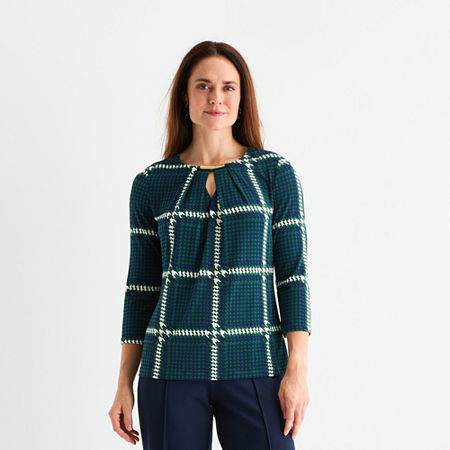 Click here for Liz Claiborne Womens Easy-on + Easy-off Keyhole Ne... prices