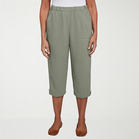 Click here for Alfred Dunner Copper Canyon Womens Straight Capri... prices