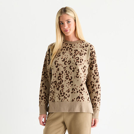 Click here for Xersion Womens Oversized Super Soft Fleece Graphic... prices