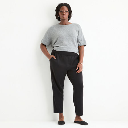 Click here for Stylus Womens Tapered High Rise Plus Ankle Pant  3... prices