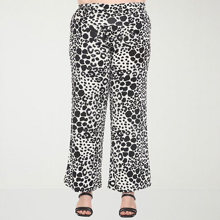 Click here for White Mark Womens Plus Mid Rise Wide Leg Palazzo P... prices