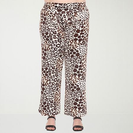 Click here for White Mark Womens Plus Mid Rise Wide Leg Palazzo P... prices