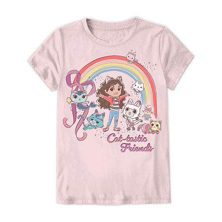 Click here for Little & Big Kid Girls Crew Neck Short Sleeve Regu... prices