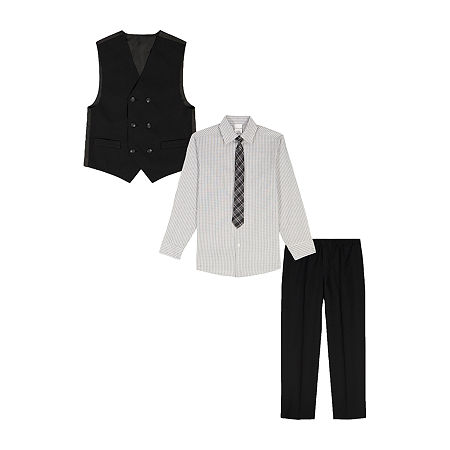 Click here for Van Heusen Little & Big Kid Boys 4-pc. Suit Set  1... prices