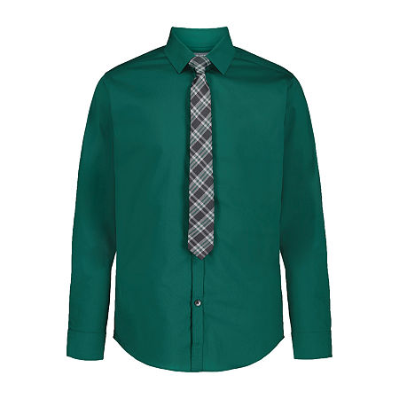 Click here for Van Heusen Little & Big Kid Boys Long Sleeve Point... prices