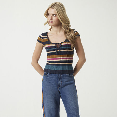Click here for JS Jessica Simpson Womens Scoop Neck Short Sleeve... prices