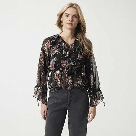 Click here for JS Jessica Simpson Womens Keyhole Neck Long Sleeve... prices