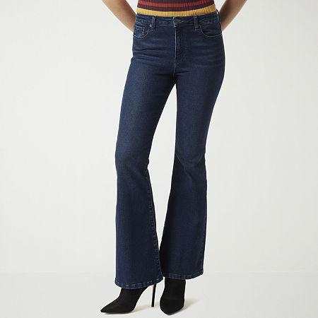 Click here for JS Jessica Simpson Womens High Rise Flare Leg Jean... prices
