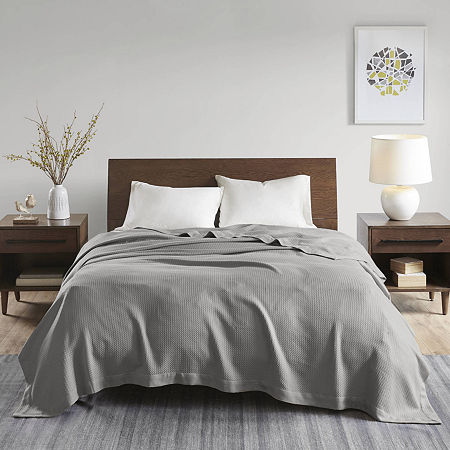 Click here for Madison Park Egyptian Cotton Blanket  King - Grey prices