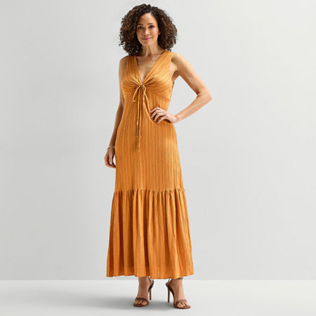 Click here for JULIAN TAYLOR Womens V Neck Sleeveless Maxi Dress... prices