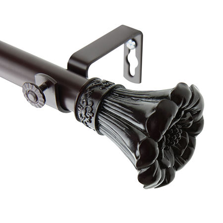 Click here for Rod Desyne Blossom 1 Adjustable Curtain Rod  One S... prices