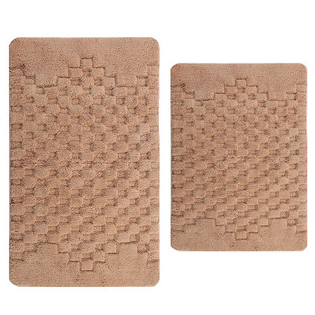 Click here for Castle Hill London Melange 2-pc. Bath Rug Set  One... prices