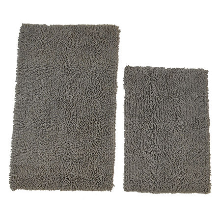 Click here for Castle Hill London Chenille Shaggy 2-pc. Bath Rug... prices