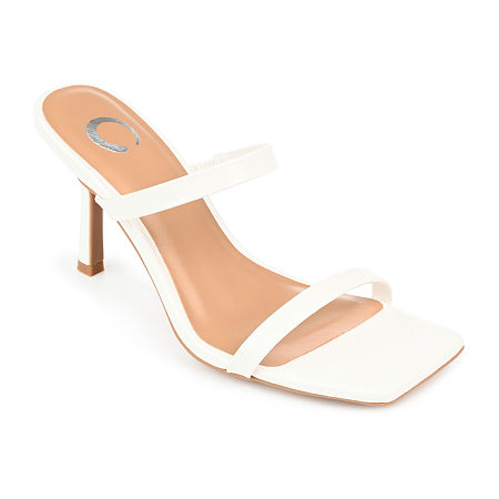Click here for Journee Collection Brie Womens Open Toe Stiletto H... prices