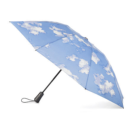 Click here for Totes 58cm Reverse Close Umbrella  One Size  Blue prices