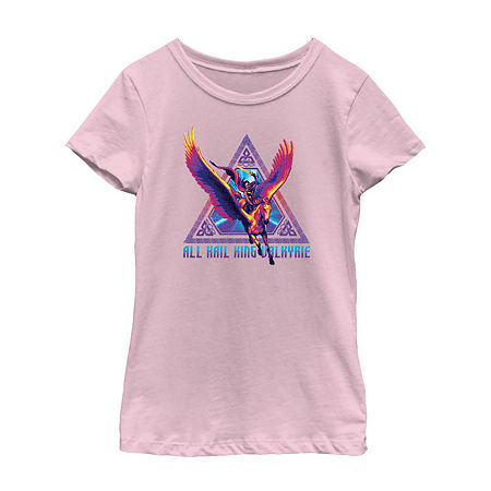 Click here for Little & Big Kid Girls Crew Neck Short Sleeve Regu... prices