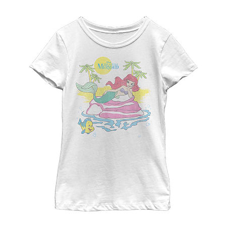 Click here for Disney Little & Big Kid Girls Crew Neck Short Slee... prices
