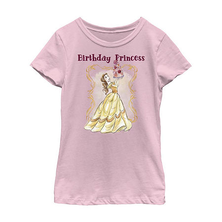 Click here for Disney Little & Big Kid Girls Crew Neck Short Slee... prices