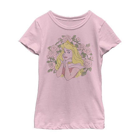 Click here for Disney Little & Big Kid Girls Crew Neck Short Slee... prices