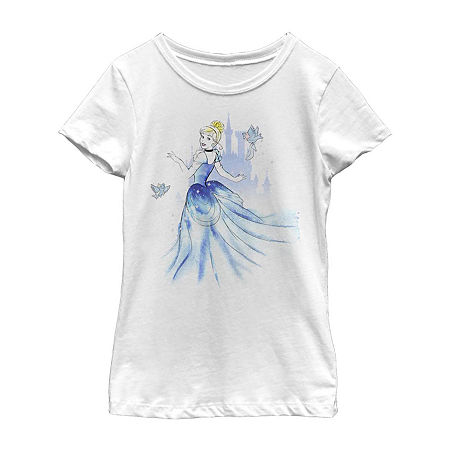 Click here for Disney Little & Big Kid Girls Crew Neck Short Slee... prices