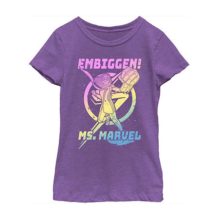 Click here for Little & Big Kid Girls Crew Neck Short Sleeve Regu... prices