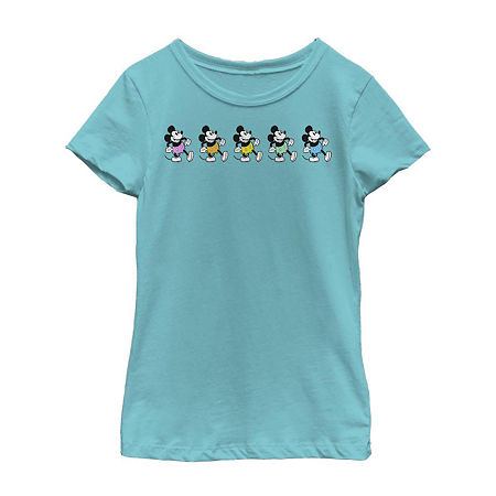 Click here for Little & Big Kid Girls Crew Neck Short Sleeve Regu... prices