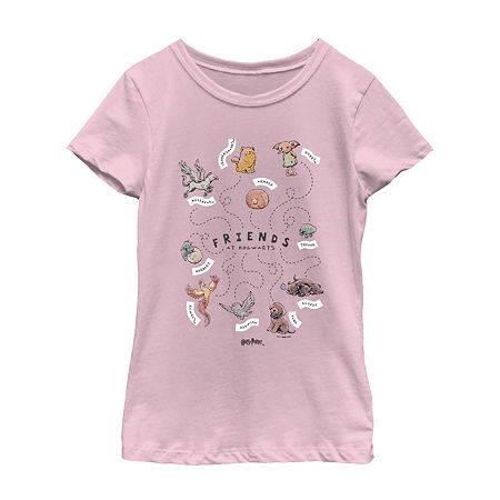 Click here for Little & Big Kid Girls Crew Neck Short Sleeve Regu... prices