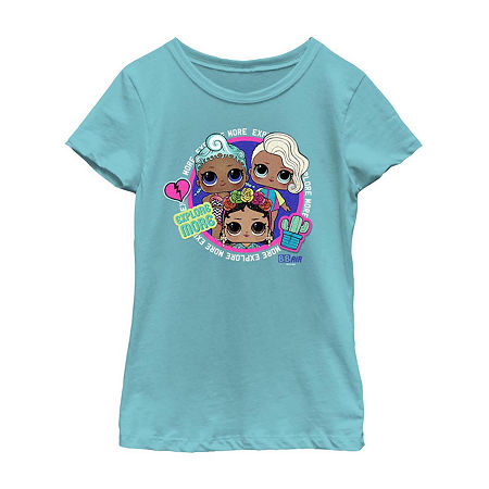 Click here for Little & Big Kid Girls Crew Neck Short Sleeve Regu... prices
