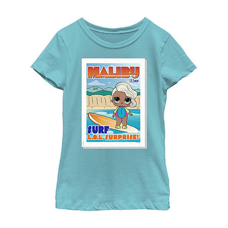 Click here for Little & Big Kid Girls Crew Neck Short Sleeve Regu... prices