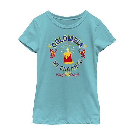 Click here for Disney Little & Big Kid Girls Crew Neck Short Slee... prices