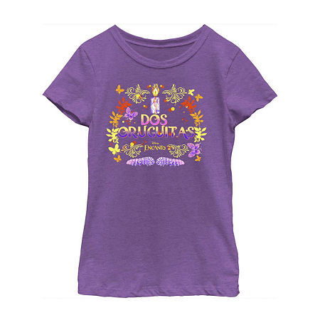 Click here for Disney Little & Big Kid Girls Crew Neck Short Slee... prices