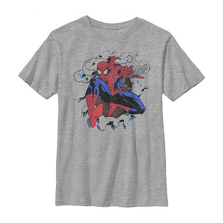 Click here for Little & Big Kid Boys Crew Neck Short Sleeve Regul... prices