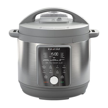Instant Pot Duo Plus 6 Qt. Multi-Use Pressure Cooker with Whisper-Quiet Steam Release - Cool Grey