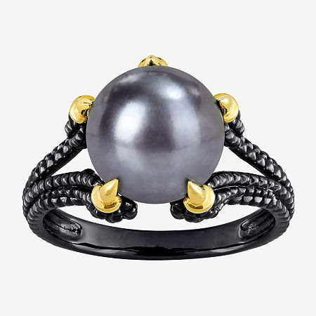 Click here for Mens 10-11MM Dyed Black Cultured Freshwater Pearl... prices