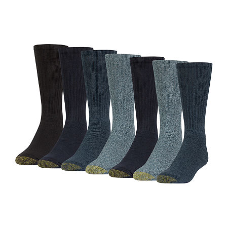 Click here for Gold Toe Harrington Bonus Pack Mens 7 Pair Crew So... prices