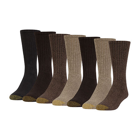 Click here for Gold Toe Harrington Bonus Pack Mens 7 Pair Crew So... prices