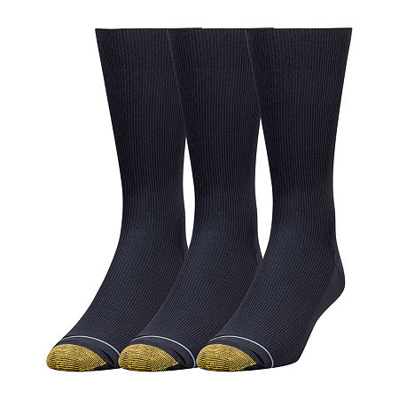 Click here for Gold Toe Metropolitan Mens 3 Pair Crew Socks  One... prices
